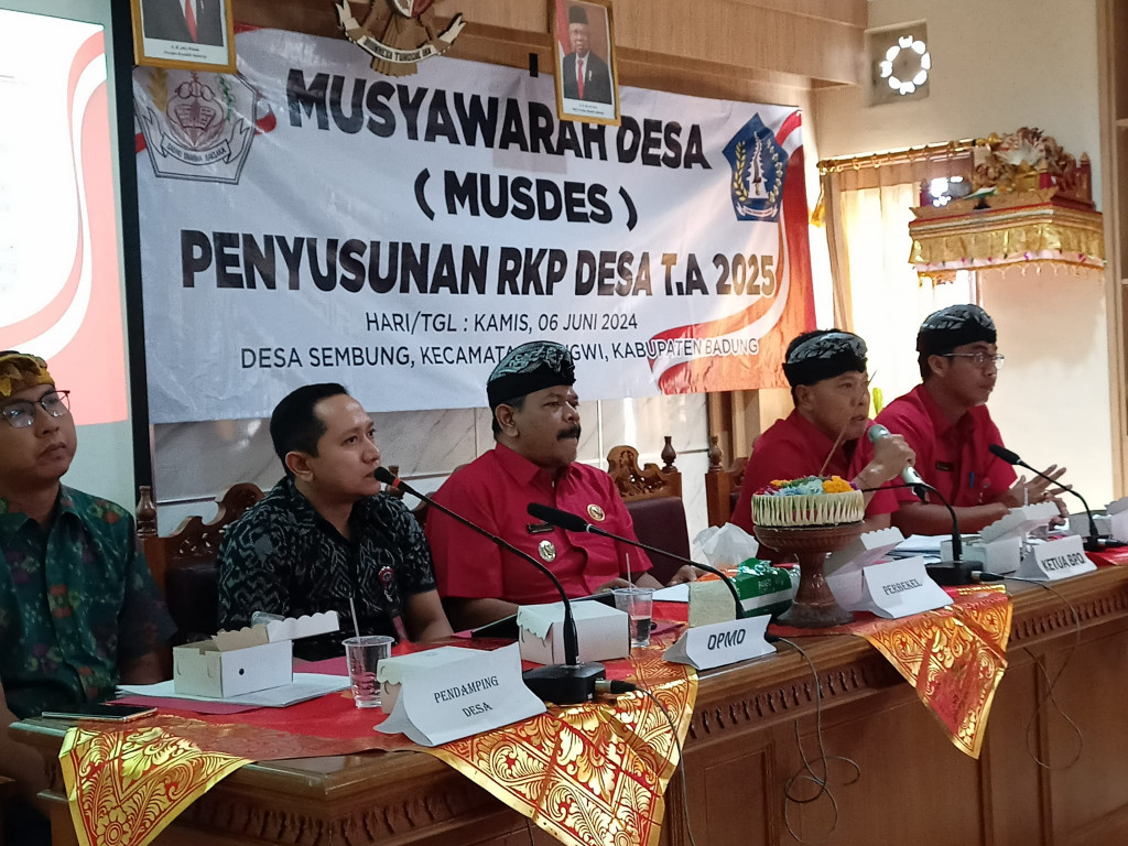 Musdes(Musyawarah Desa) Penyusunan RKP Desa Tahun Anggaran 2025 ...